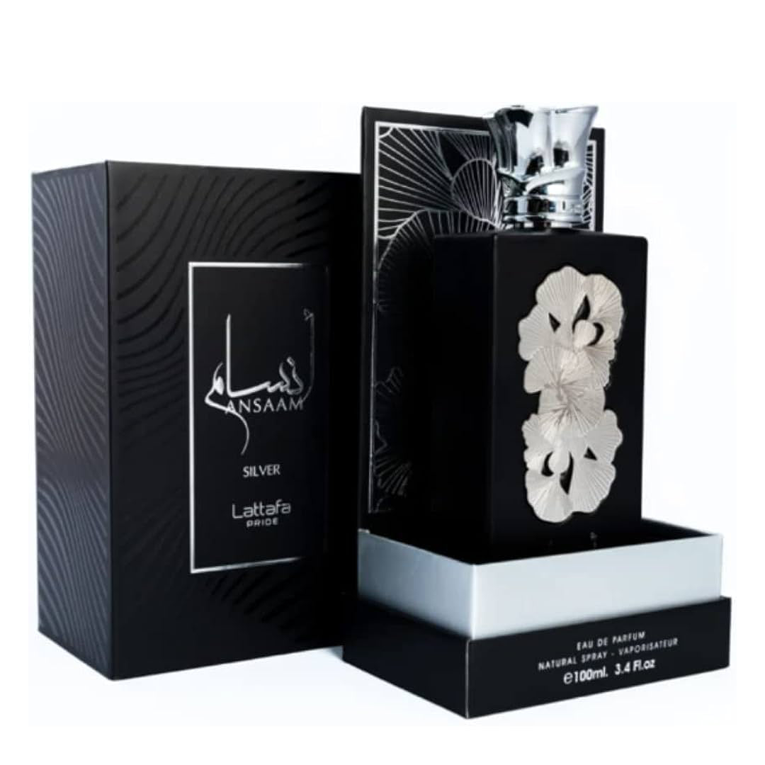 Buy Lattafa Ansaam Silver Eau de Parfum Unisex | Belvish